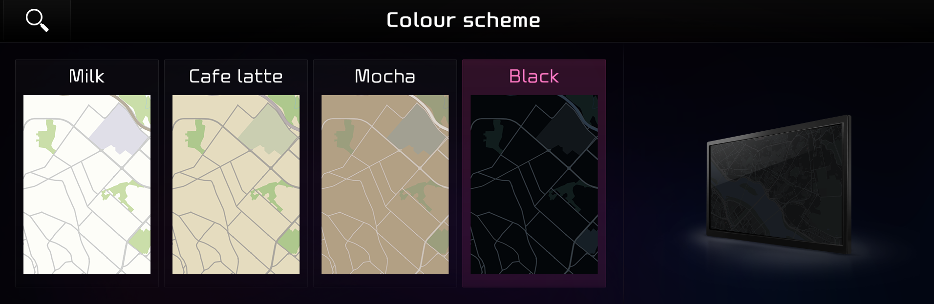 Map Background colour | Kia EV Forum